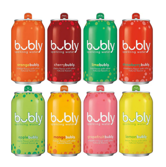Bubly Sparkling Water (355ML-Can)
