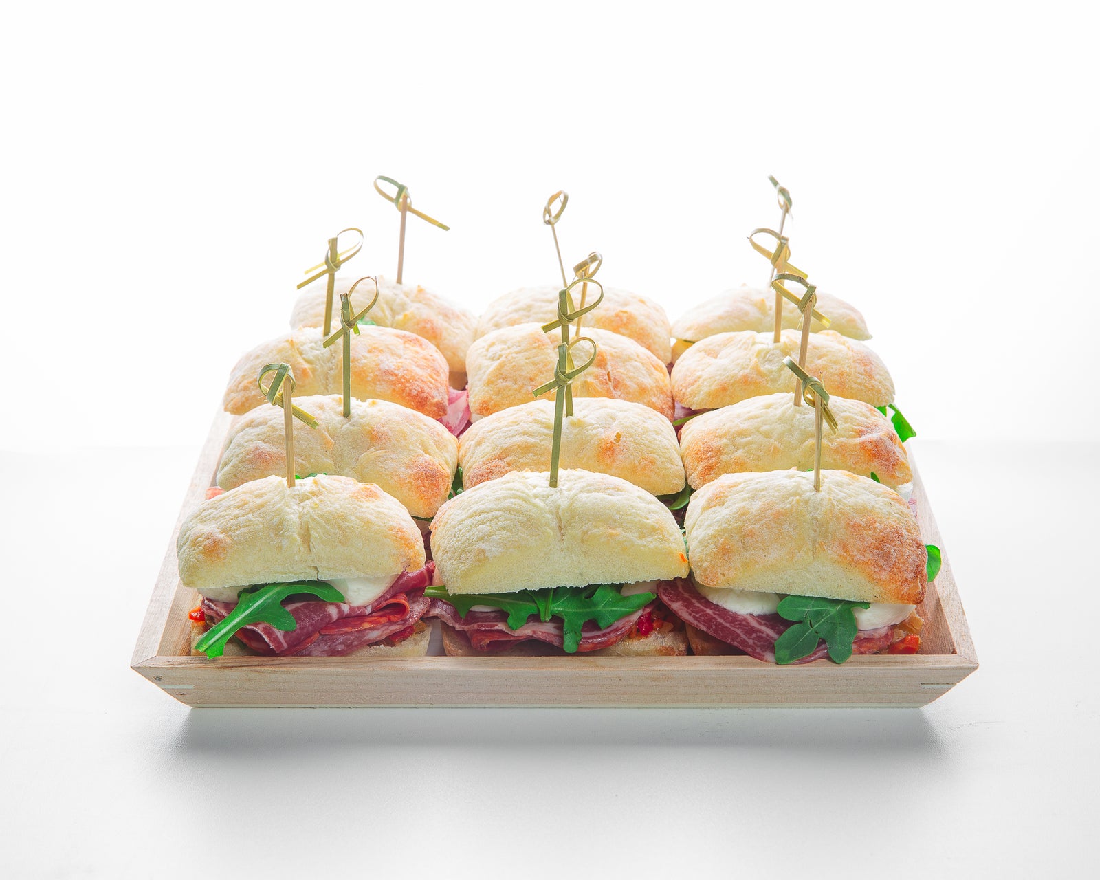 Cured Meat Sandwich Platter - 12 Sandwiches