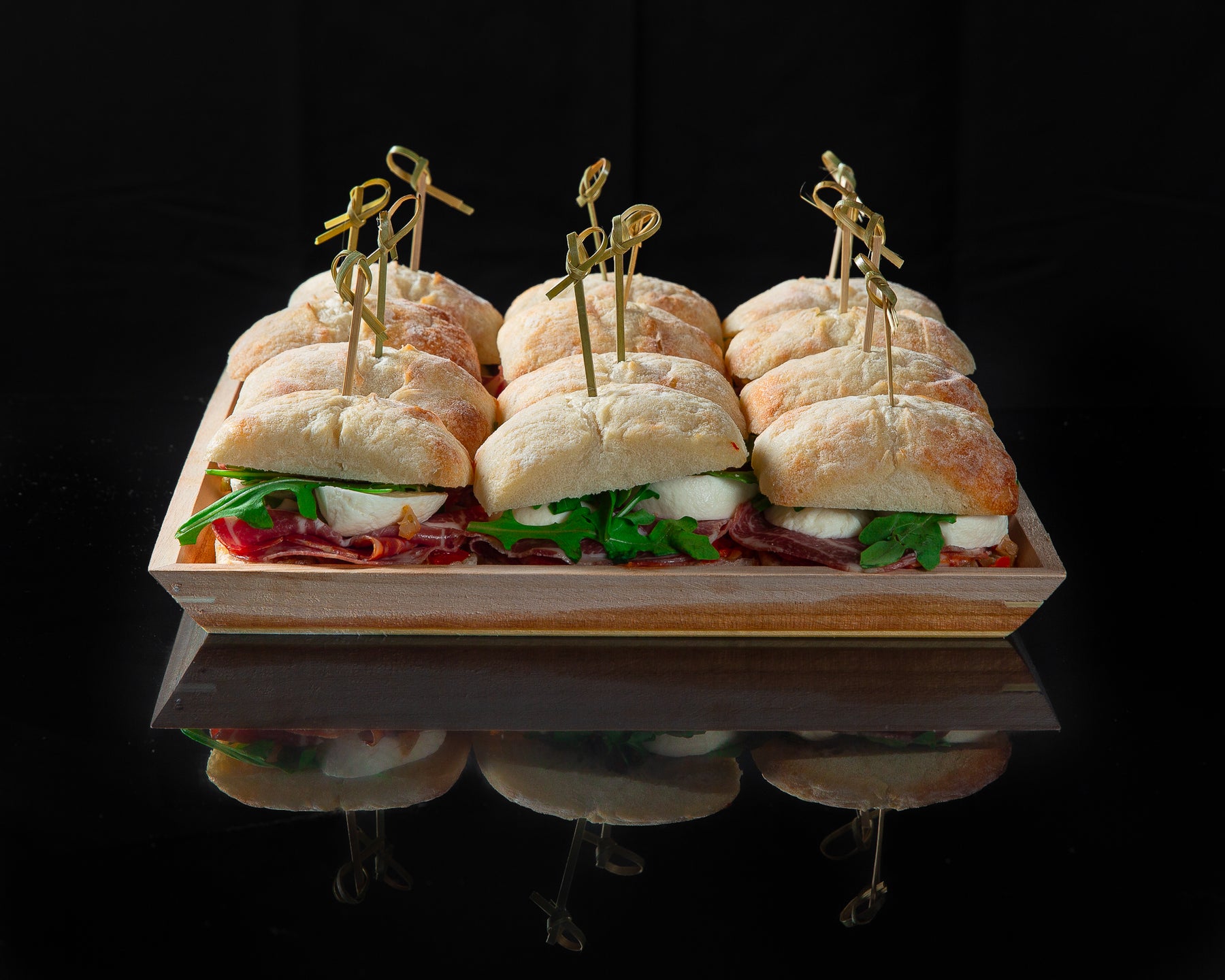 Cured Meat Sandwich Platter - 12 Sandwiches